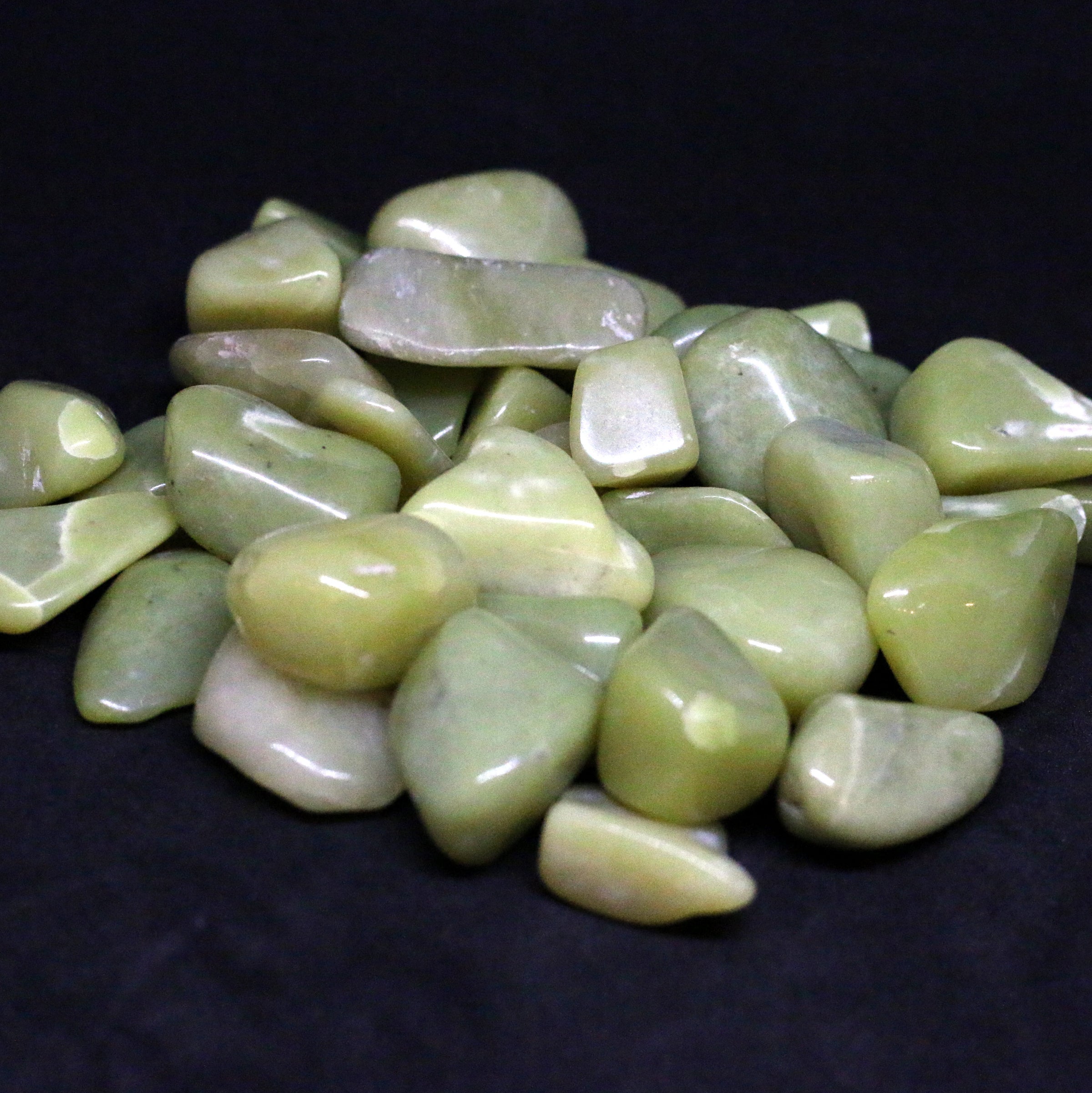 Tumbled Serpentine Rock